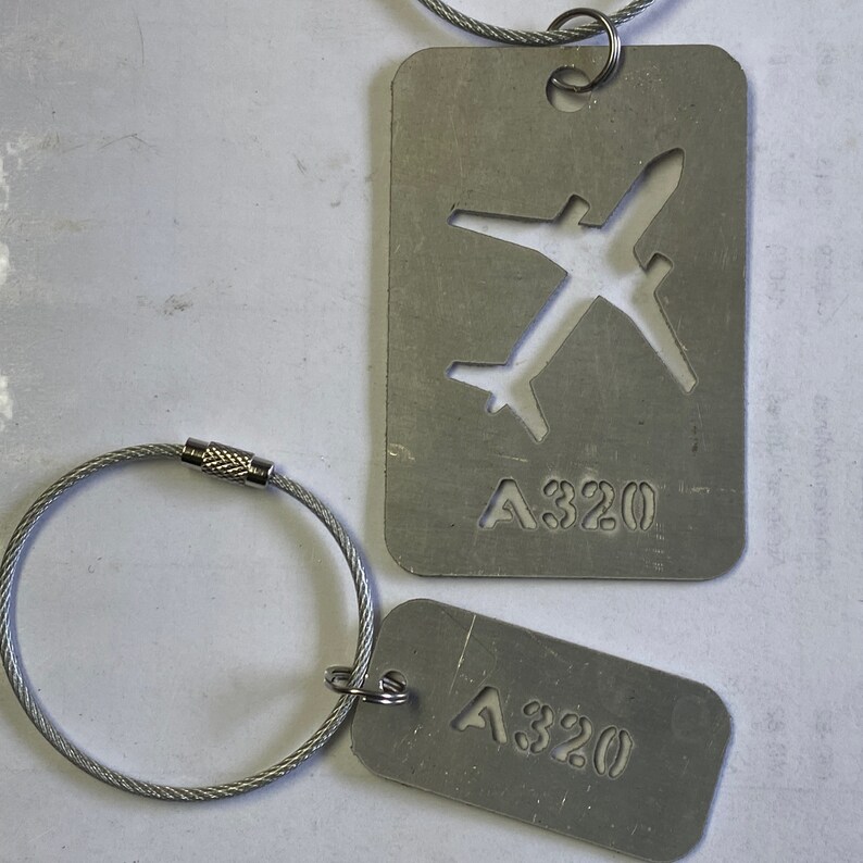 A-320 Aircraft Key Chains or Luggage Tags. XA-VIJ - Etsy