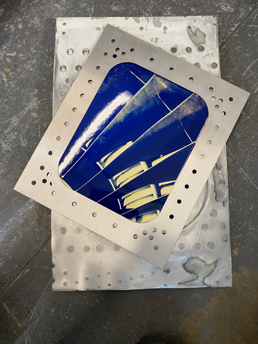 Aluminum 11 X 14 Boeing Window Inspired Picture Frame (matte) - Etsy