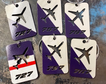 Boeing 757 Luggage Tag Fedex | Etsy