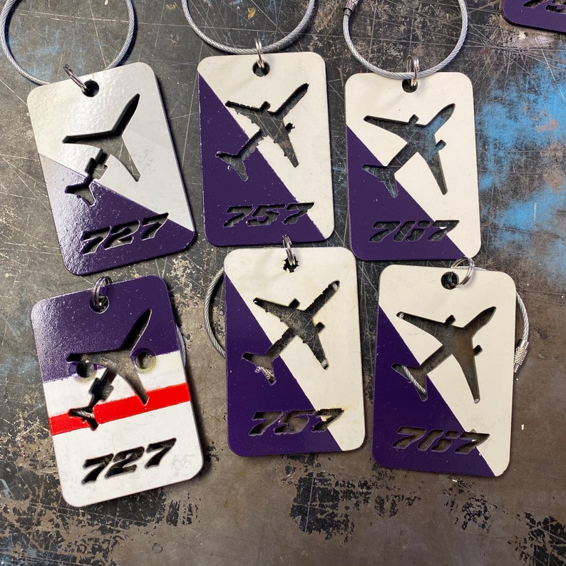 Boeing 727 757 767 Luggage Tag Fedex - Etsy