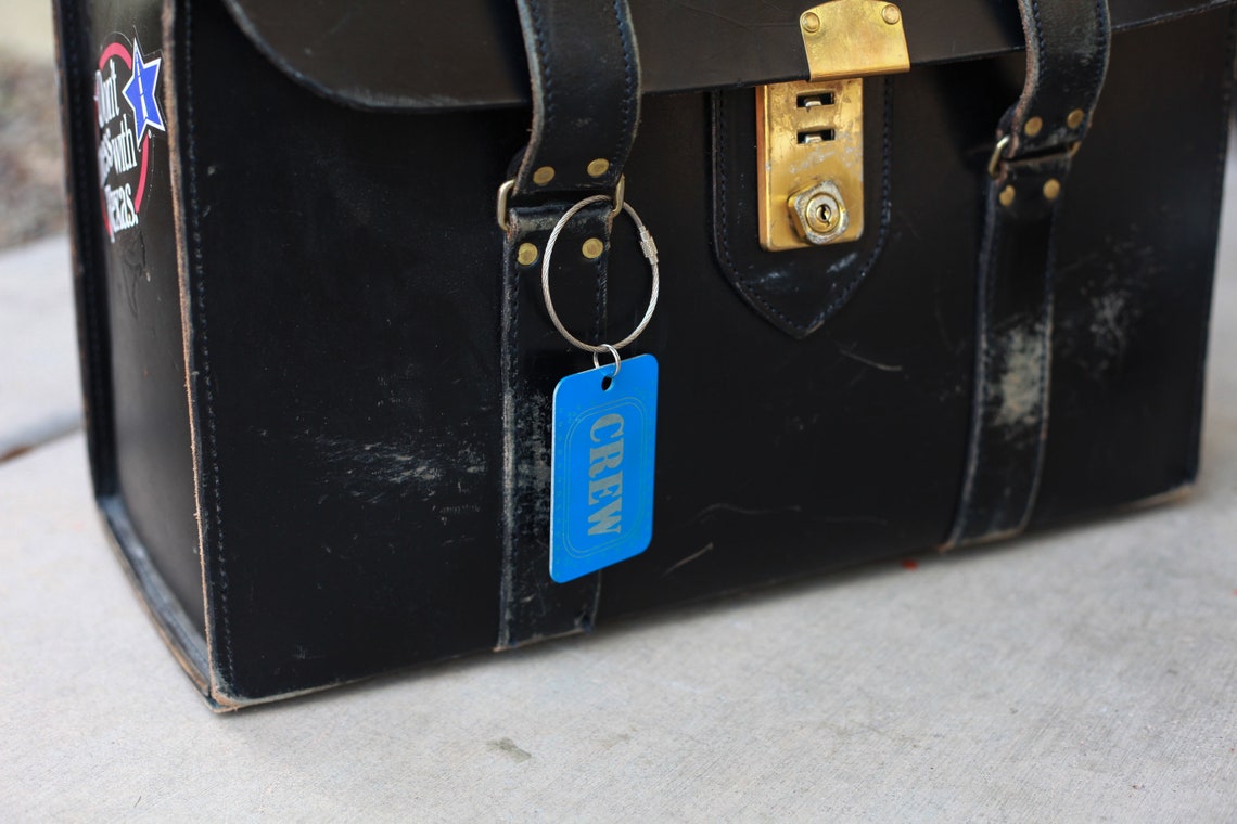 Crew Aluminum Luggage Tag | Etsy