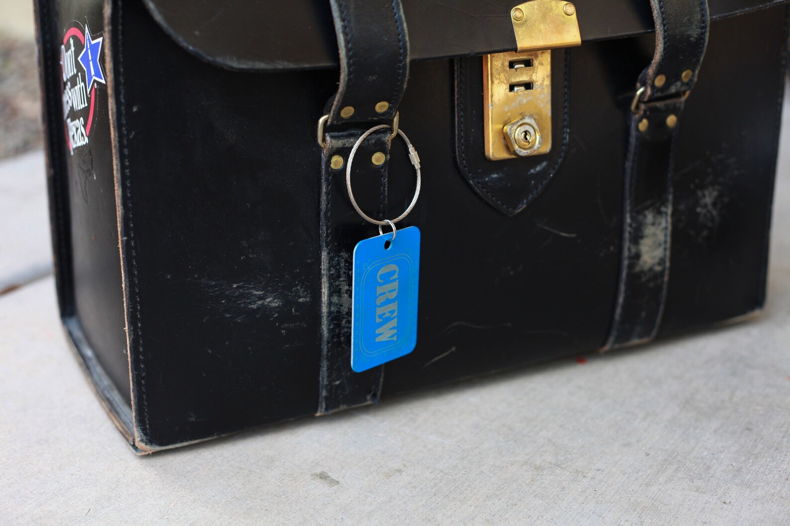 Crew Aluminum Luggage Tag - Etsy