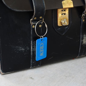 Crew Aluminum Luggage Tag - Etsy