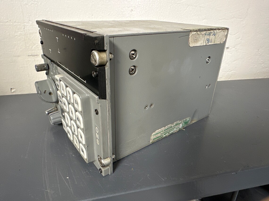 Retired Control Display Unit Omega Nav System Canadian Marconi Co - Etsy