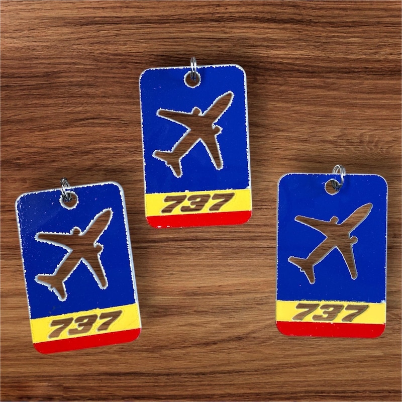Airline Luggage Tags - Etsy