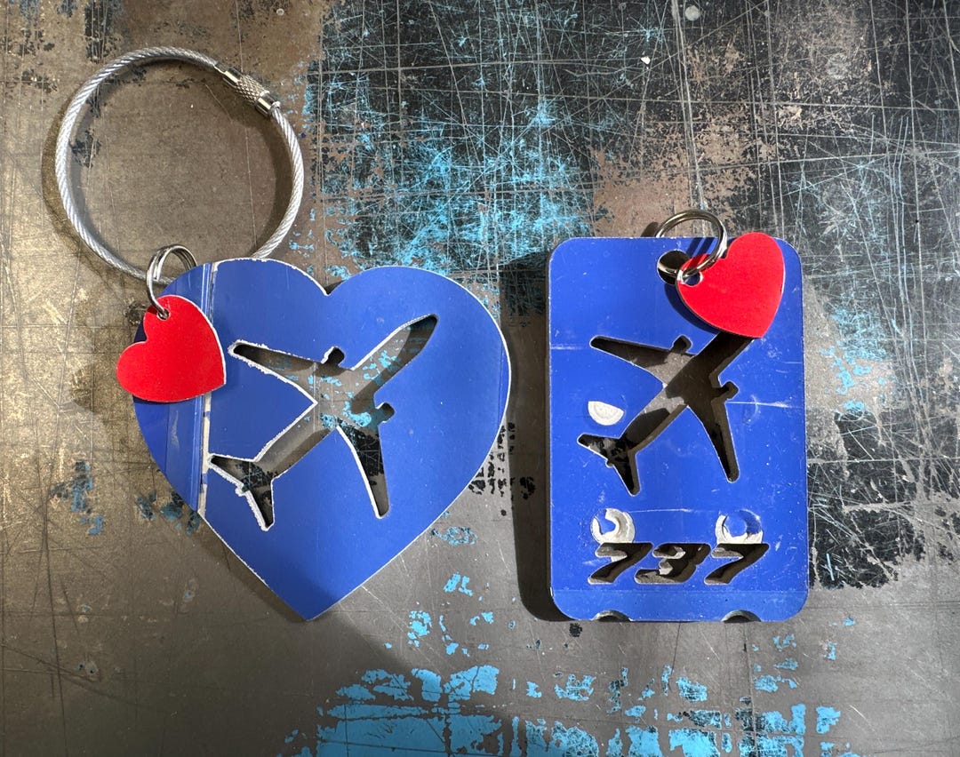 Southwest Airlines Aircraft Skin Heart Luggage Tags N795SW N440LV - Etsy