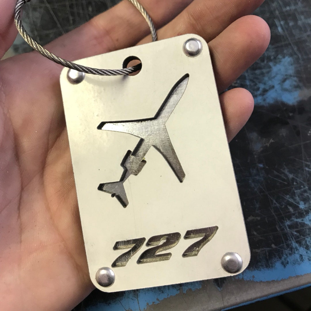 727 Fed Ex Skin Luggage Tag - Etsy