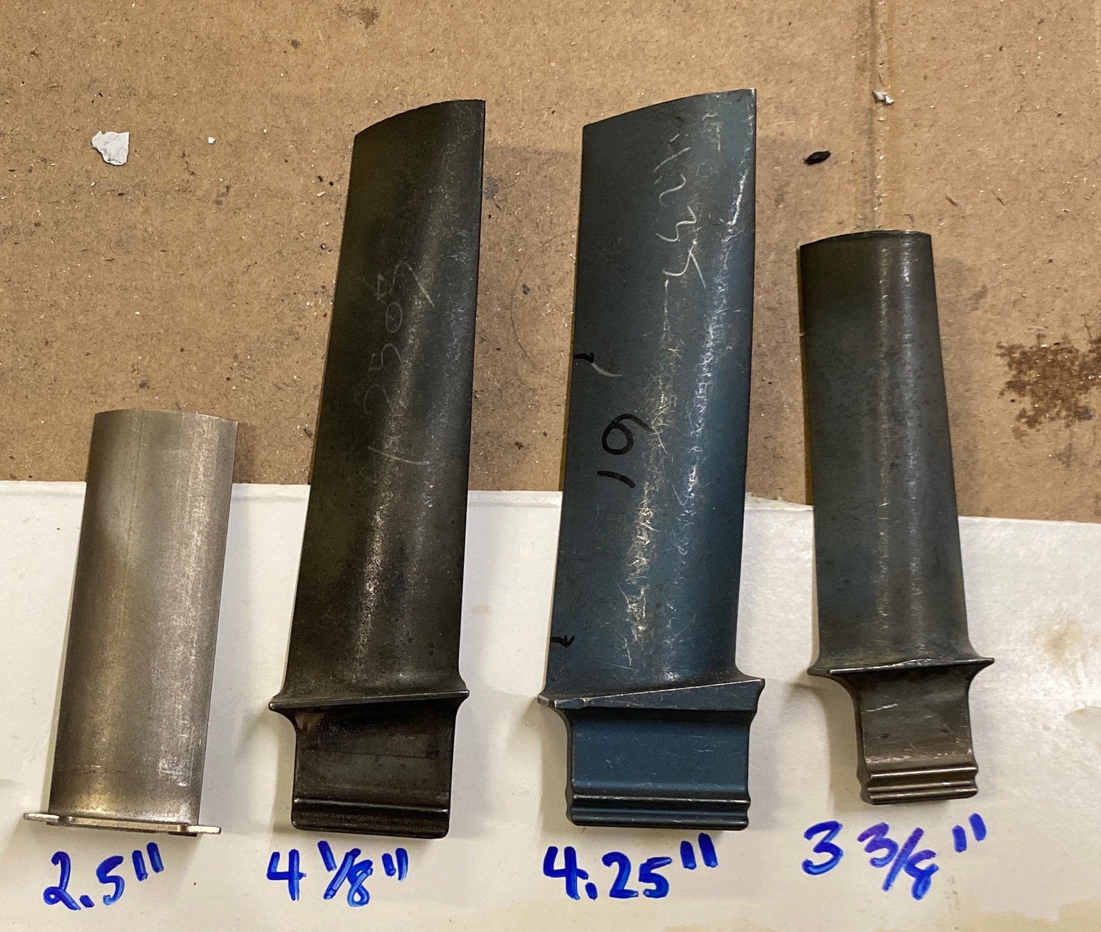 Engine turbine blade multi listing sizes | Etsy