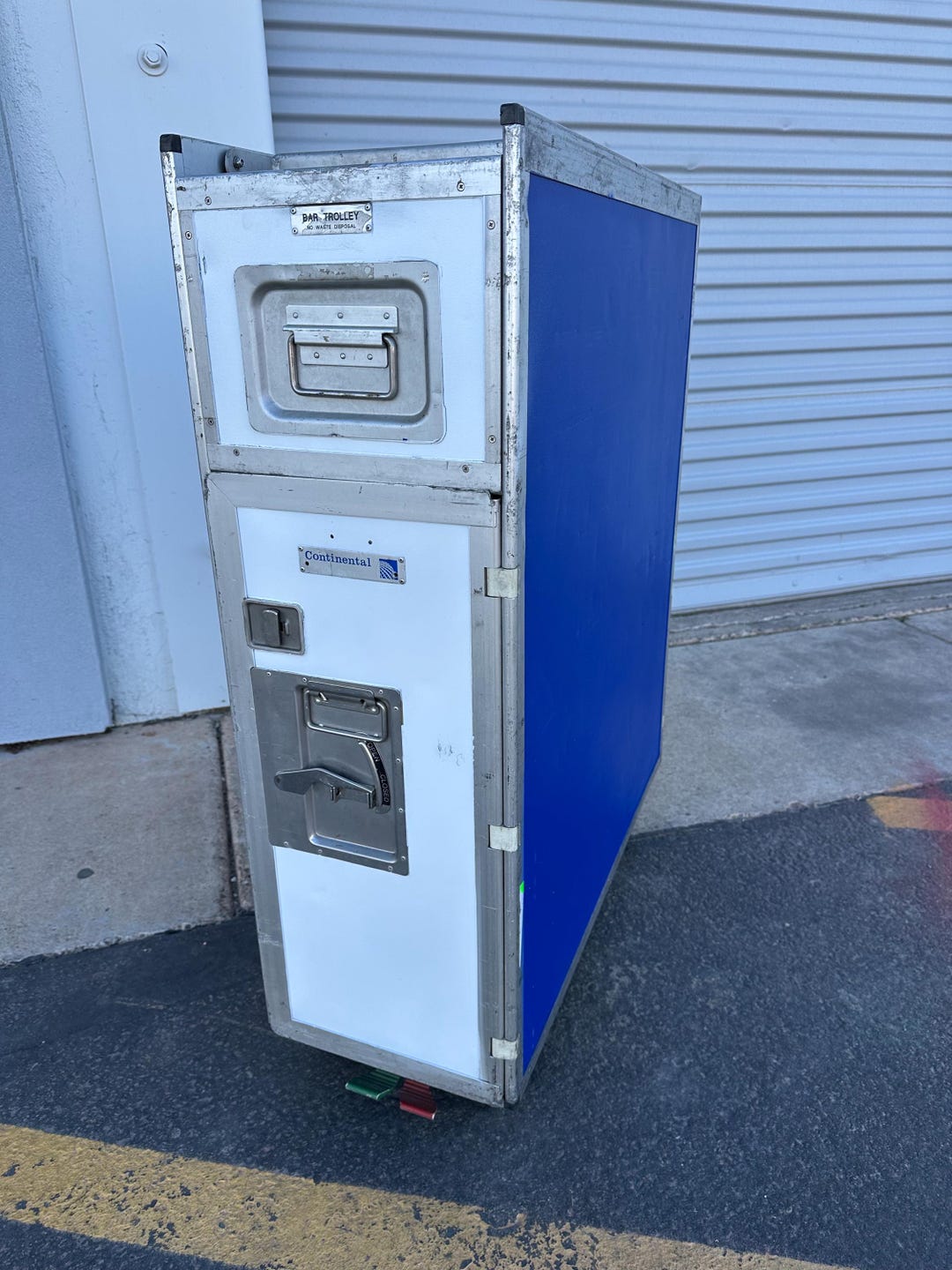 Authentic Continental Airlines Aviation Cart – Unique, Restored, and ...