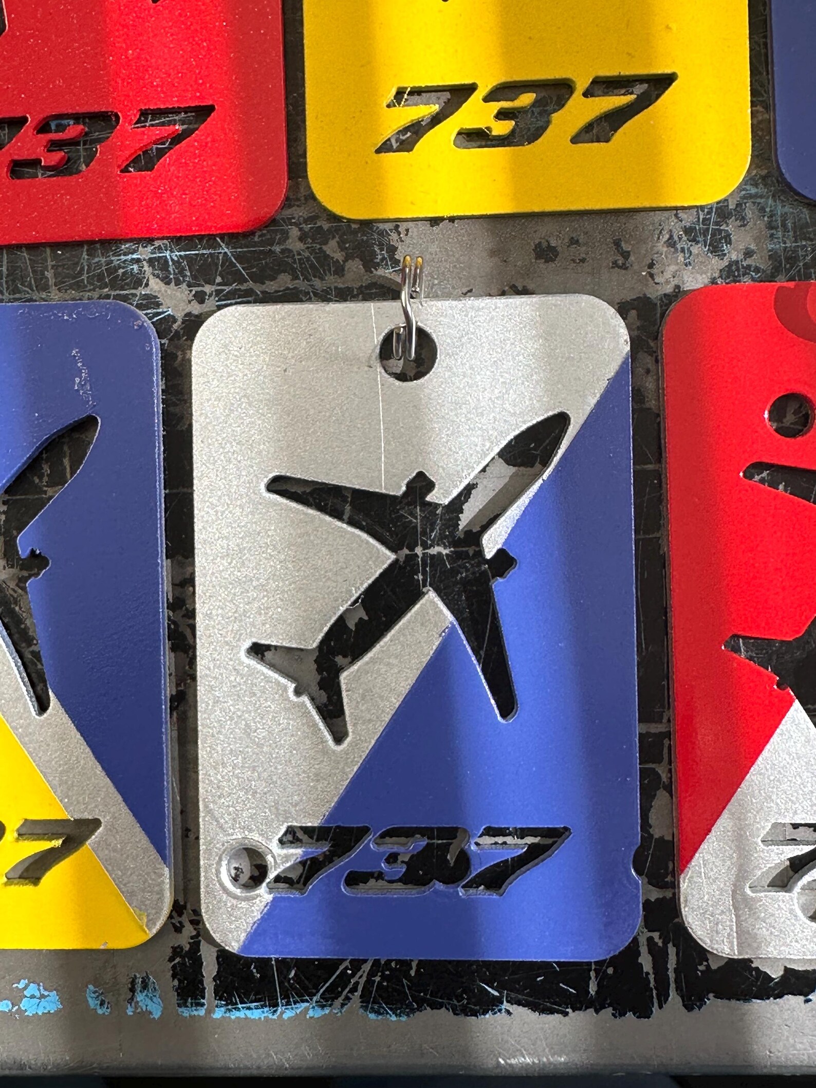 SWA B737 MAX 8 Luggage Tag N8720L - Etsy