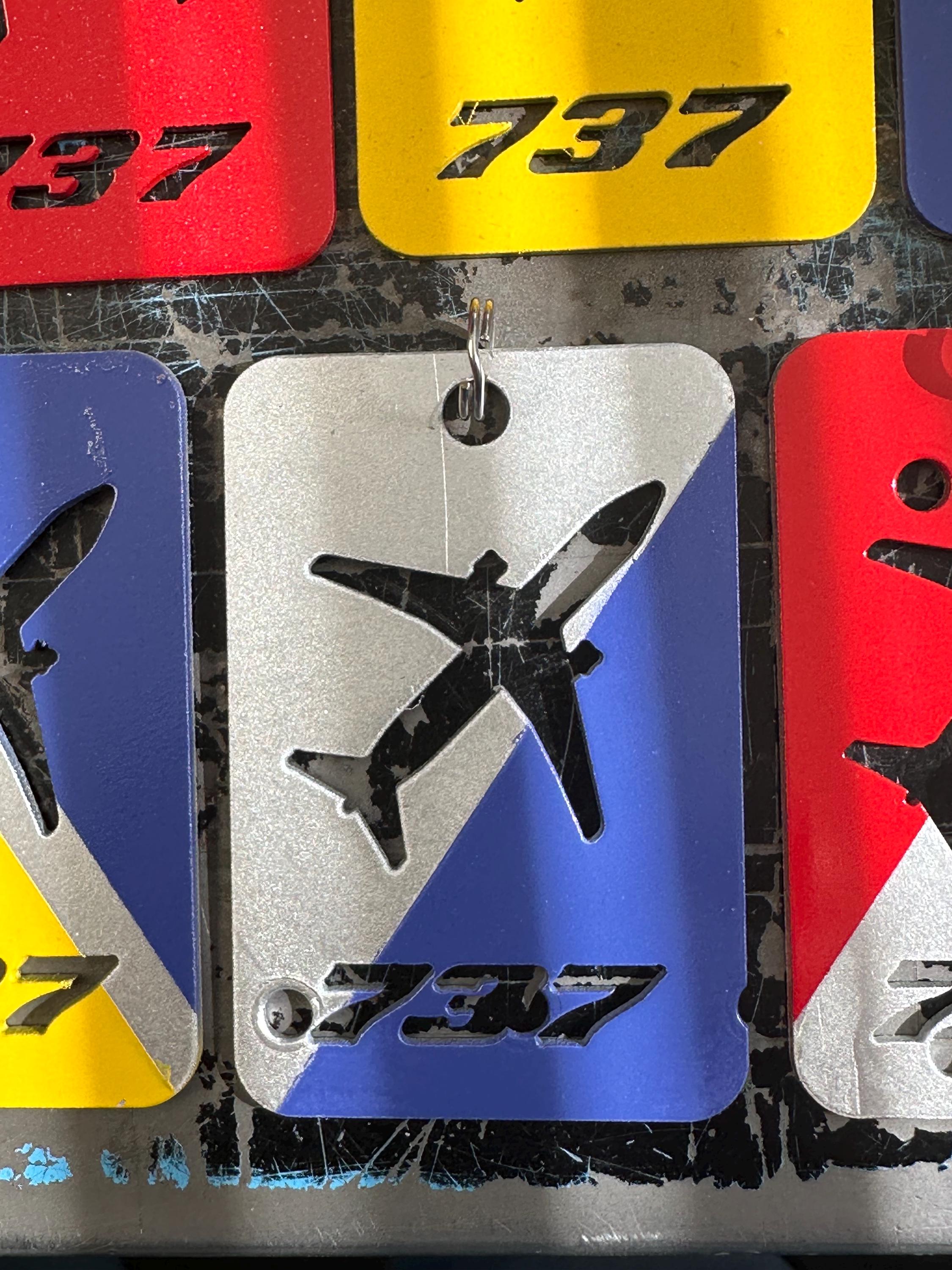 SWA B737 MAX 8 Luggage Tag N8720L - Etsy