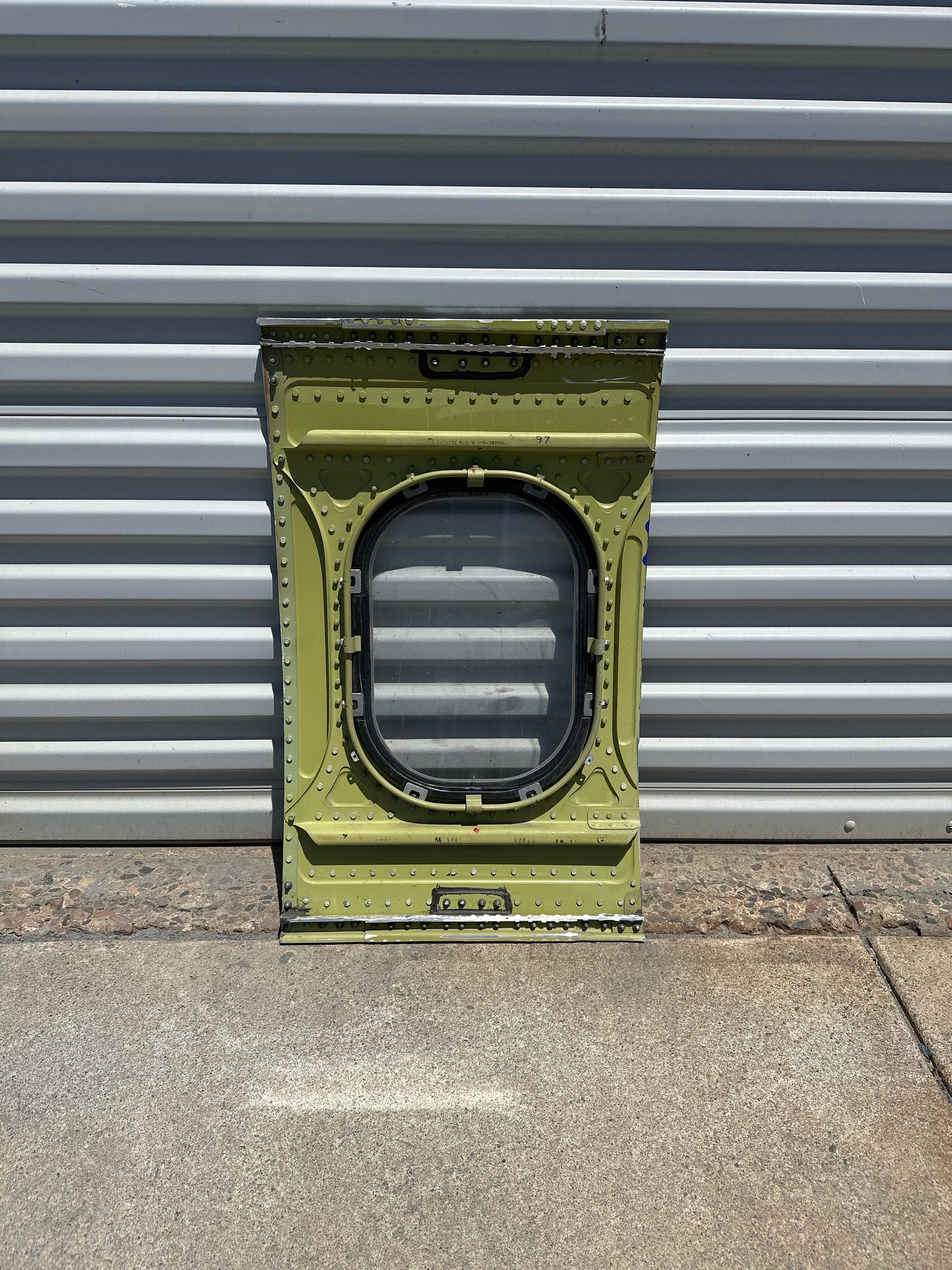 Retired Delta Airlines MD88 Fuselage Window Vintage Delta Paint Replica ...