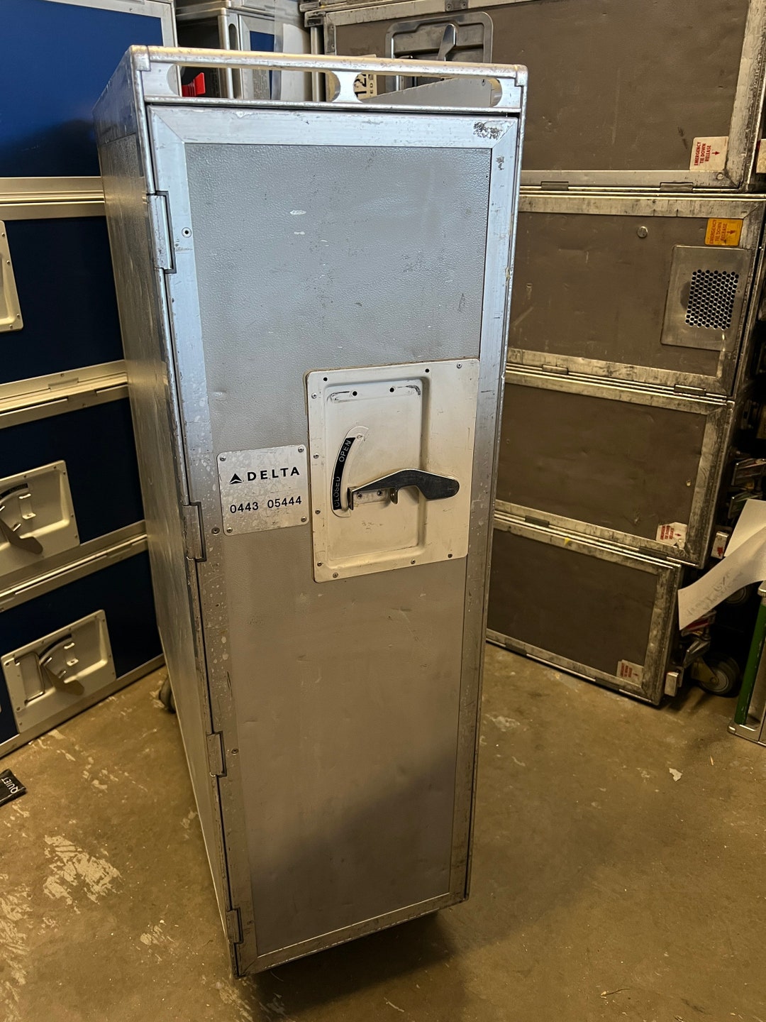 Retired Delta Airlines Full Sized Atlas Standard Galley Carts - Etsy