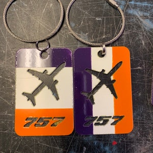 Boeing 757 Luggage Tag Fedex - Etsy
