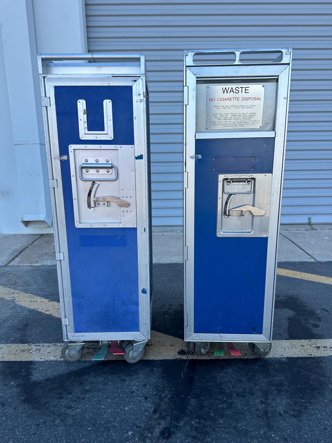 Galley Trash Cart Half Size - Etsy