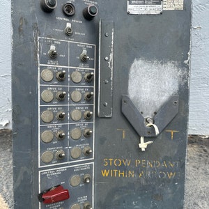 Retired Relay Control Box Assembly Western Gear Corp Cockpit Instrument ...