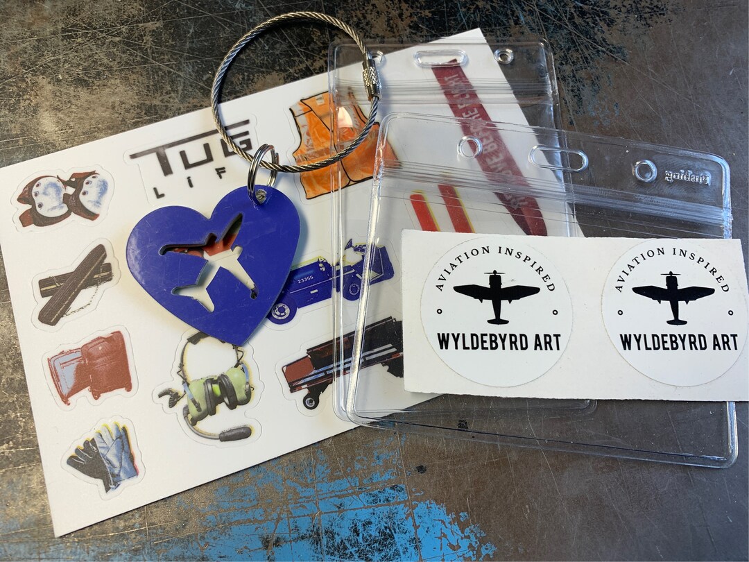 Tug Life Combination B737 SWA Heart/plane Key Fob - Etsy