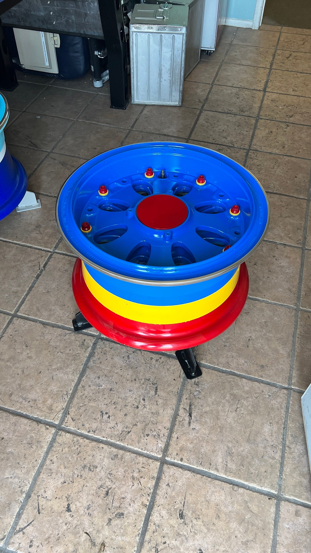 Boeing Custom Painted Wheel and Frame Coffee Table - Etsy