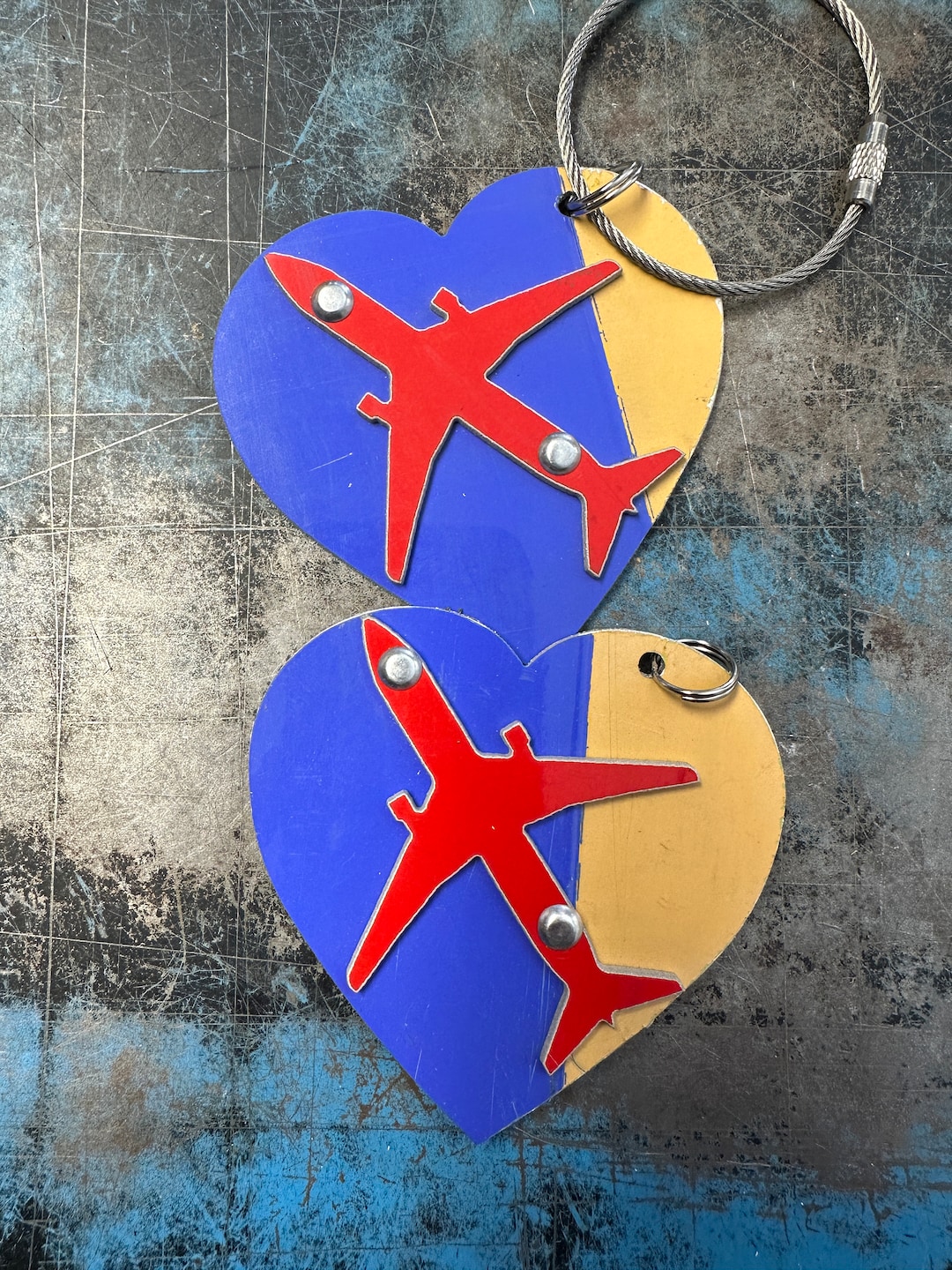 Southwest Airlines Aircraft Skin Heart Luggage Tags - Etsy