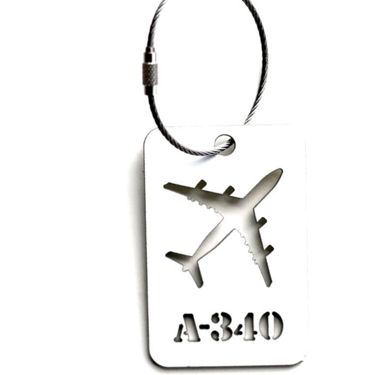 Air France and Finnair Airbus 340 Luggage Tag - Etsy