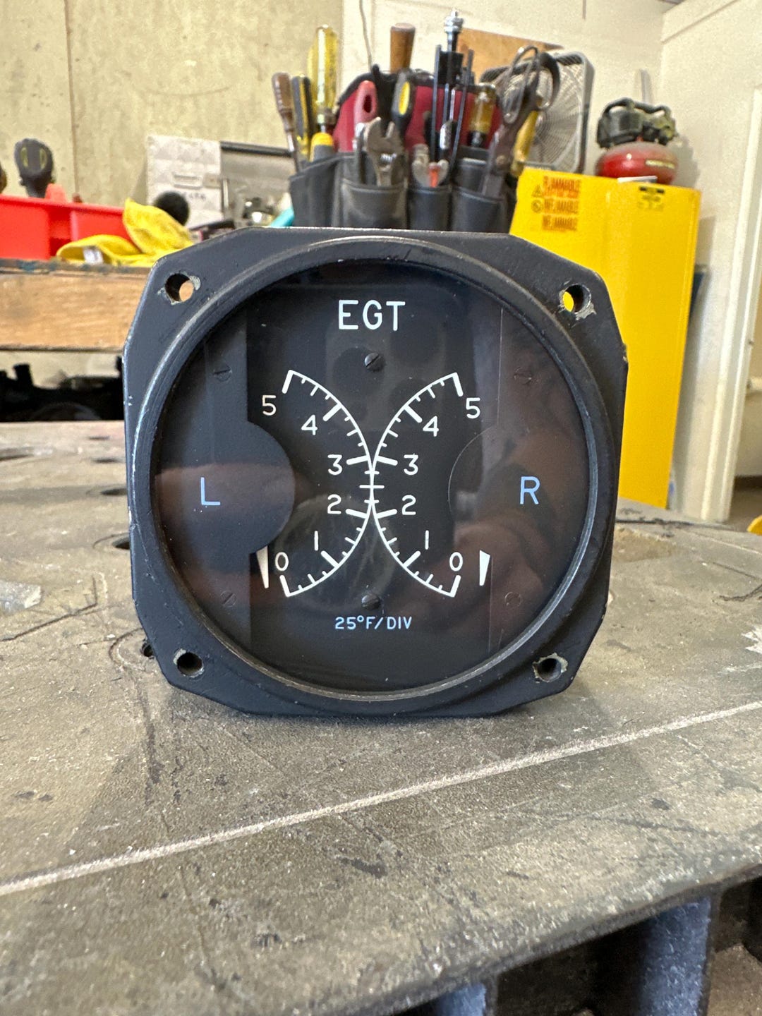 Retired Aviation EGT Cockpit Gauge Collectible - Etsy