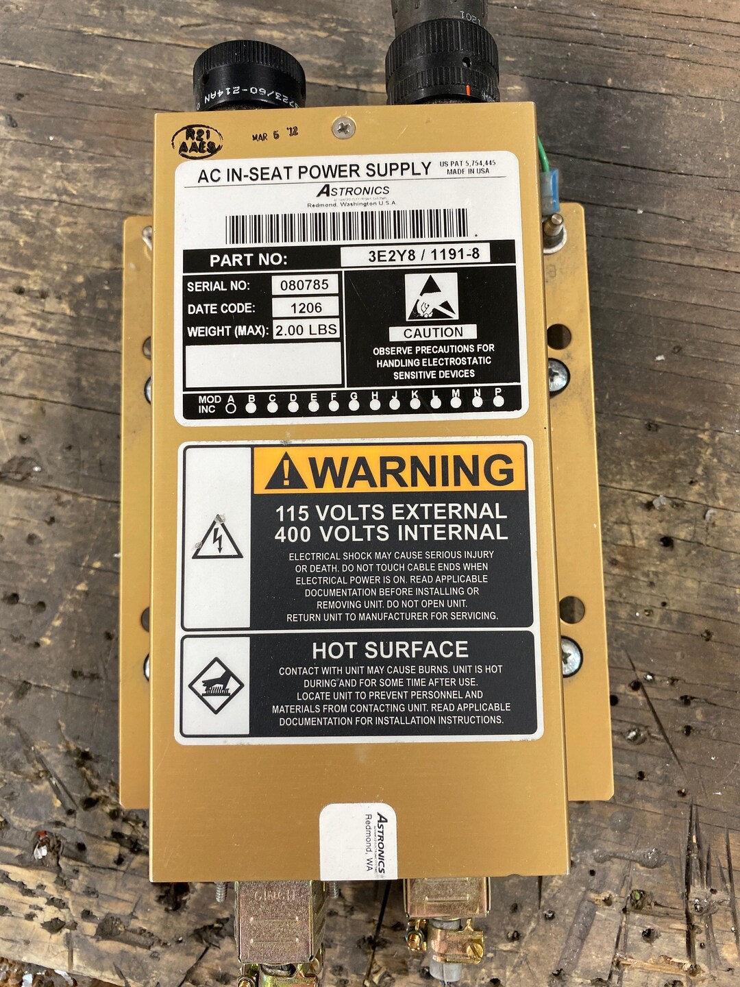 AC In-seat Power Supply - Etsy