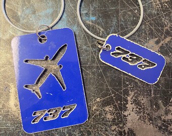 ANA B737 Aircraft Skin Keychain JA13AN | Etsy