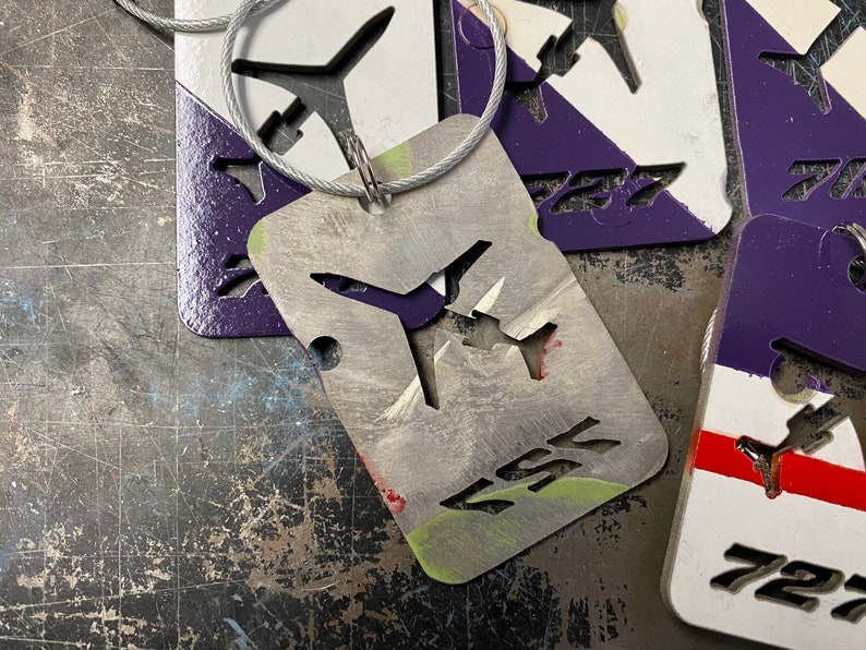 Boeing 727 757 767 Luggage Tag Fedex - Etsy