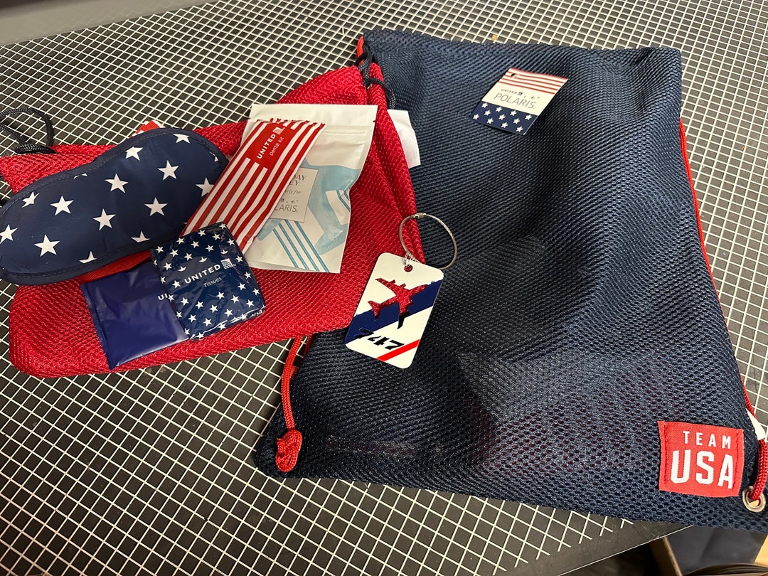 United Airlines & Team USA Amenity Kit – Vintage Livery Luggage Tag ...