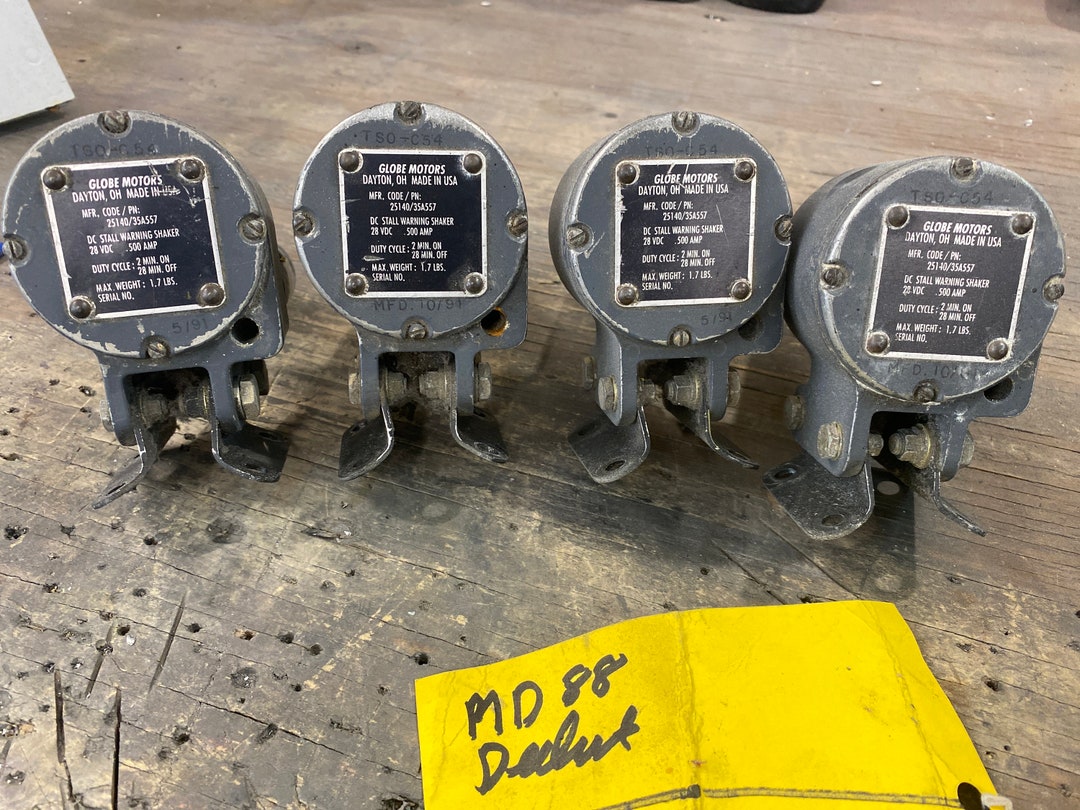 Retired Aviation MD-88 DC Stall Warning Shaker - Etsy