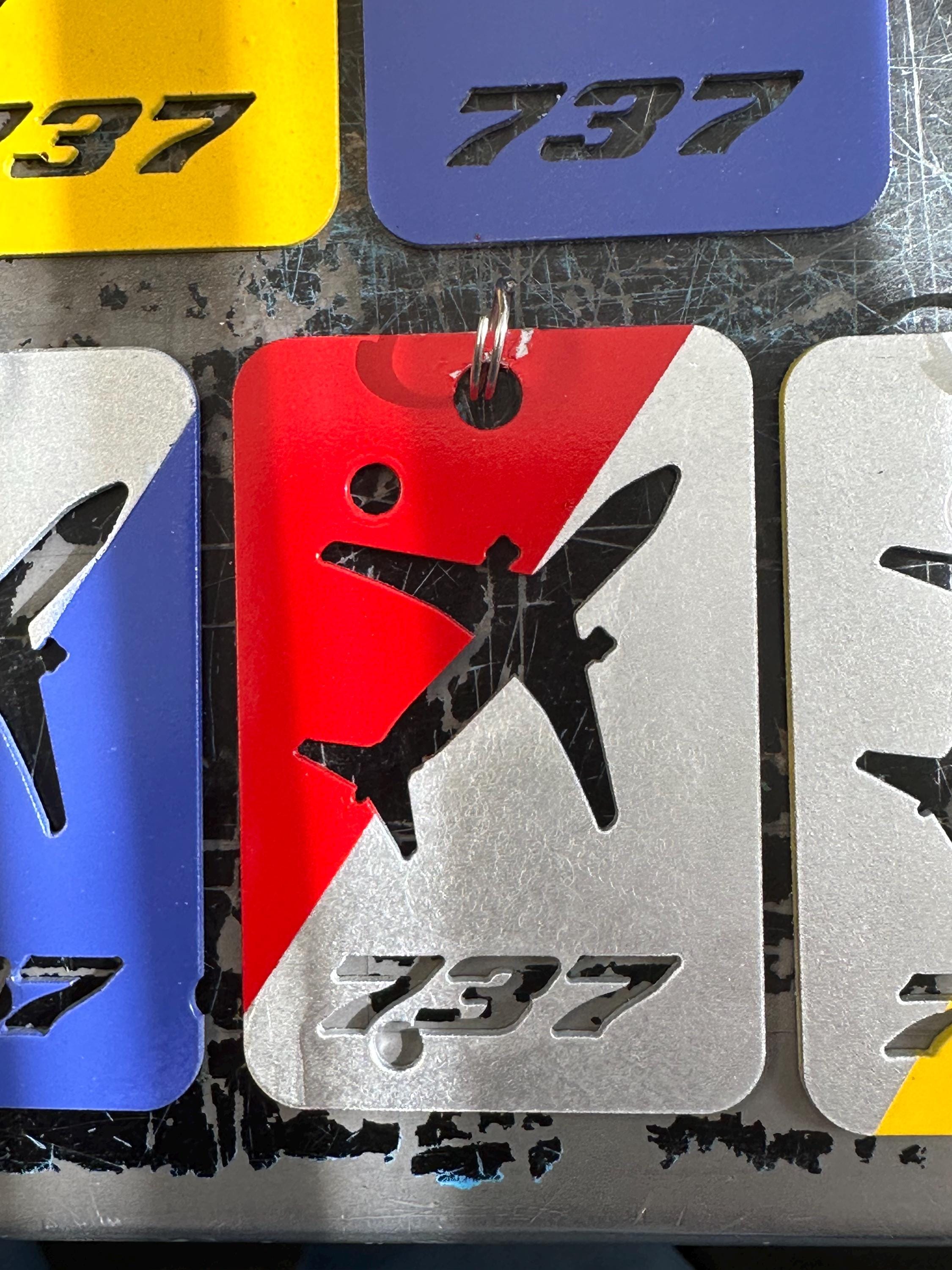 SWA B737 MAX 8 Luggage Tag N8720L - Etsy