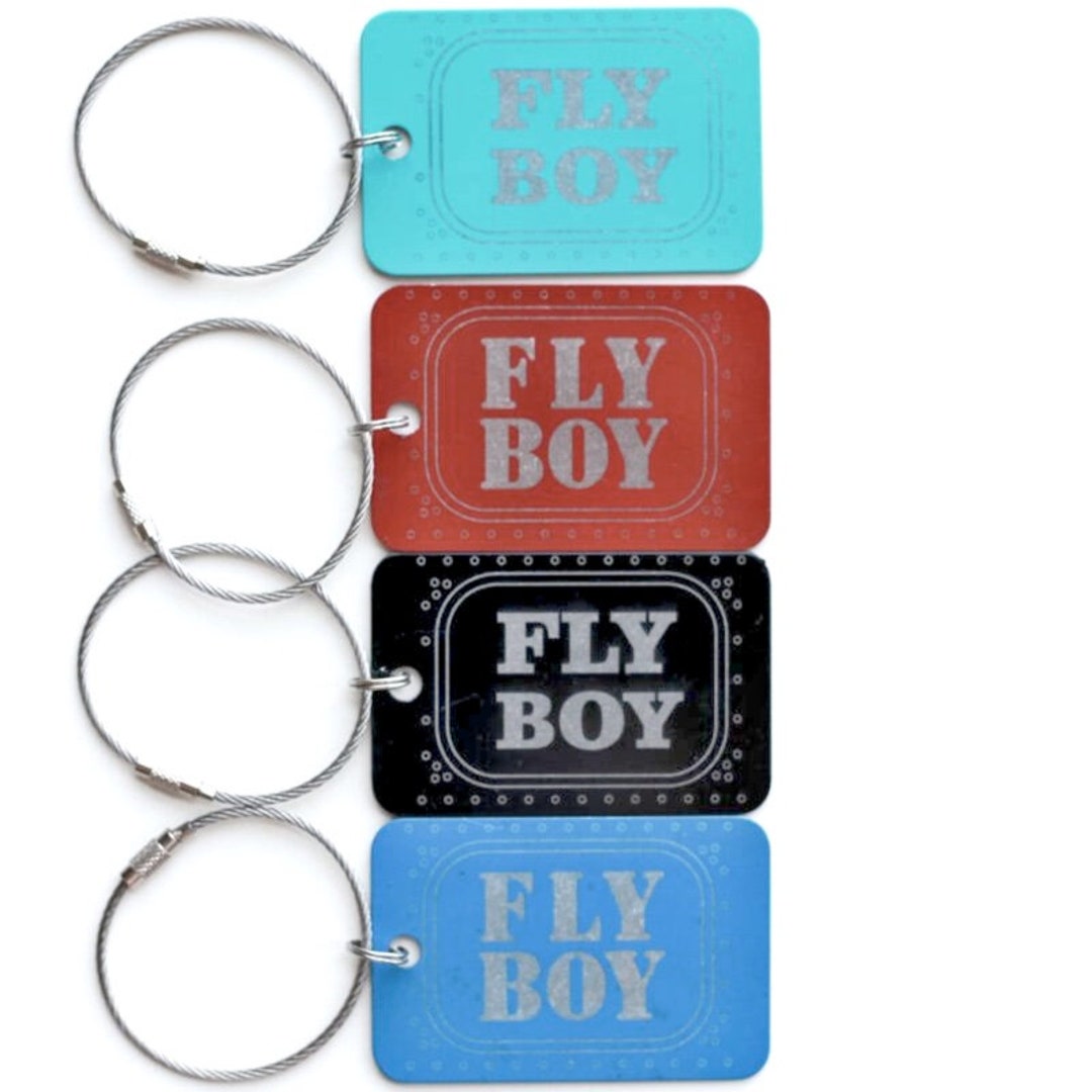 FLY BOY Aluminum Luggage Tag With Boeing Aircraft Window Design. - Etsy