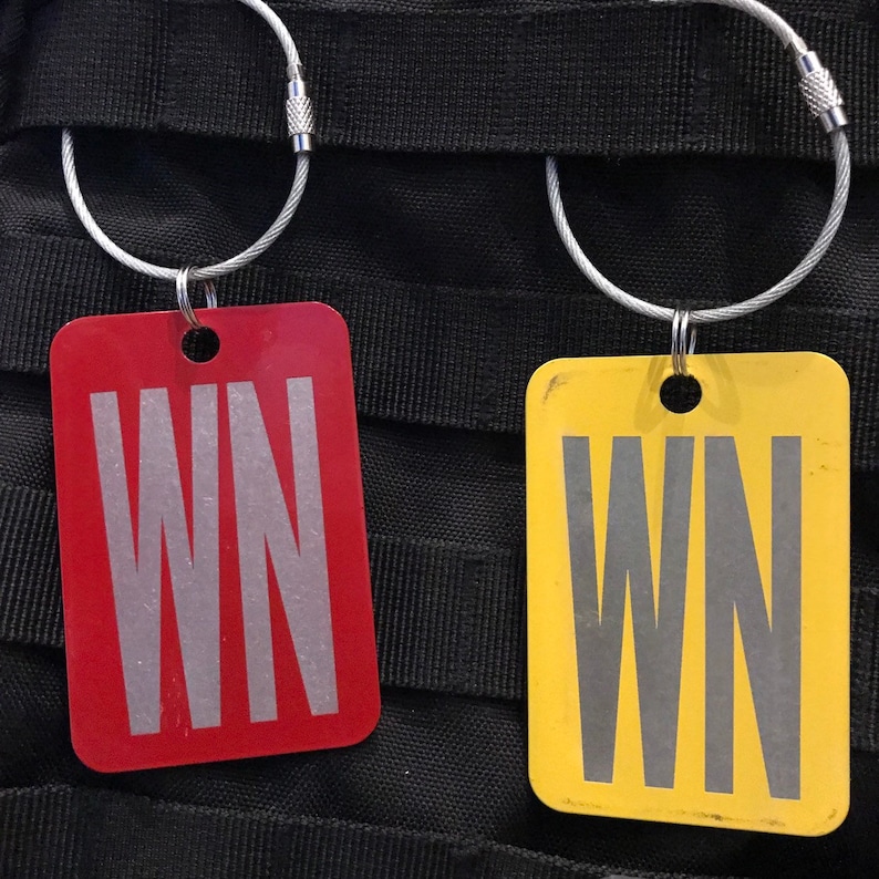 WN Luggage Tag (southwest Airlines) - Etsy