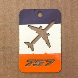 Boeing 757 Luggage Tag Fedex - Etsy