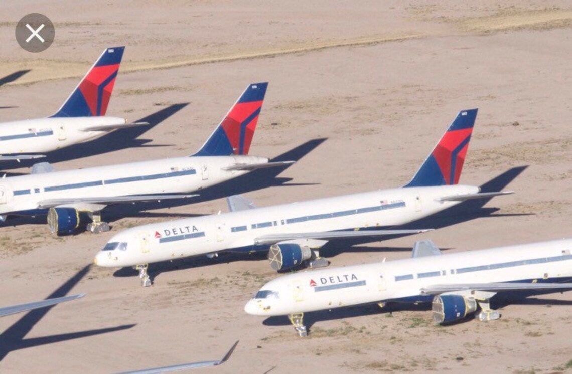 Boeing 757 Fuselage Former Delta Airlines Key Chain - Etsy