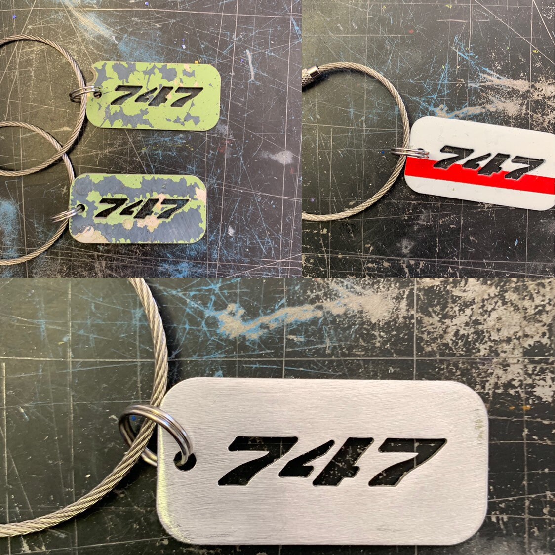 TWA Boeing 747 Key Fobs - Etsy