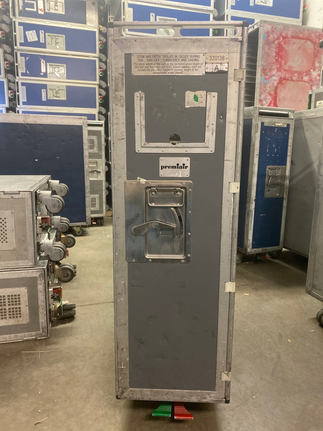 Premiair Retired Airlines Full Sized Atlas Standard Galley Carts Single ...