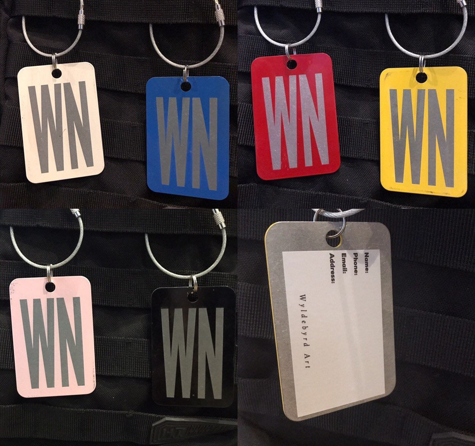 WN Luggage Tag (southwest Airlines) - Etsy