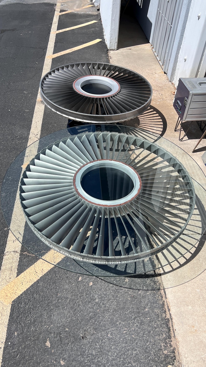 Aircraft Jet Engine Coffee Table Industrial Art - Etsy