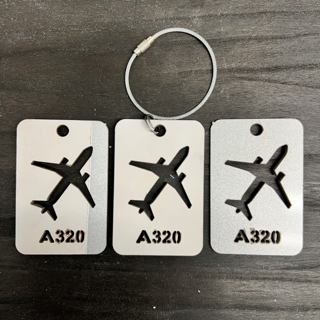 Former Frontier Airlines Airbus 320 Fuselage Skin Luggage Tag. - Etsy