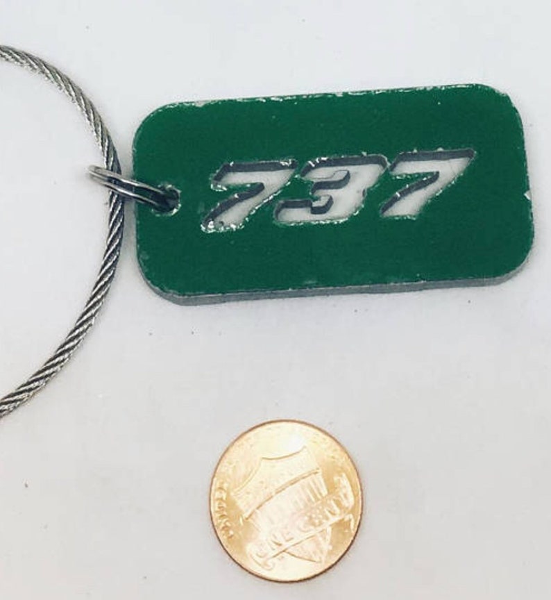Authentic California One Boeing 737 Fuselage Key Fob - Etsy