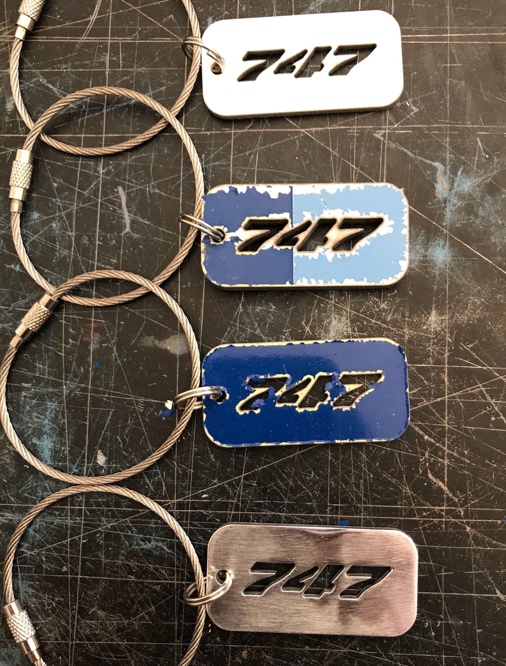 United Airlines B747 Fuselage Keychains - Etsy