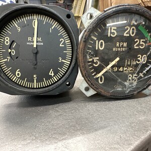 Retired Aviation Cockpit Instrument RPM - Etsy