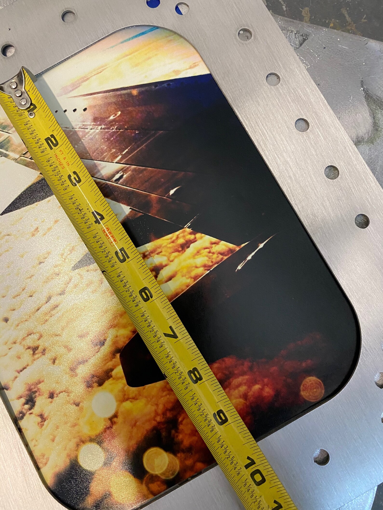 Aluminum 8 X 10 Boeing Window Inspired Picture Frame matte - Etsy