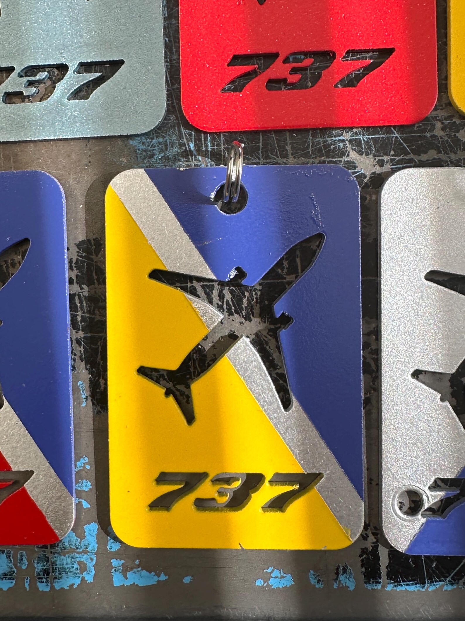 SWA B737 MAX 8 Luggage Tag N8720L - Etsy