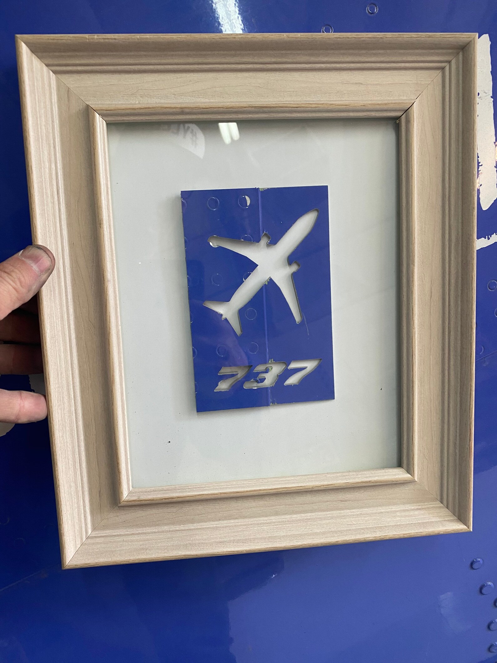 B737 Aircraft Skin Cutouts. Perfect for Wall Art or Mobiles. | Etsy