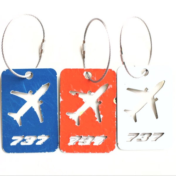 Red Jet Tag - Etsy