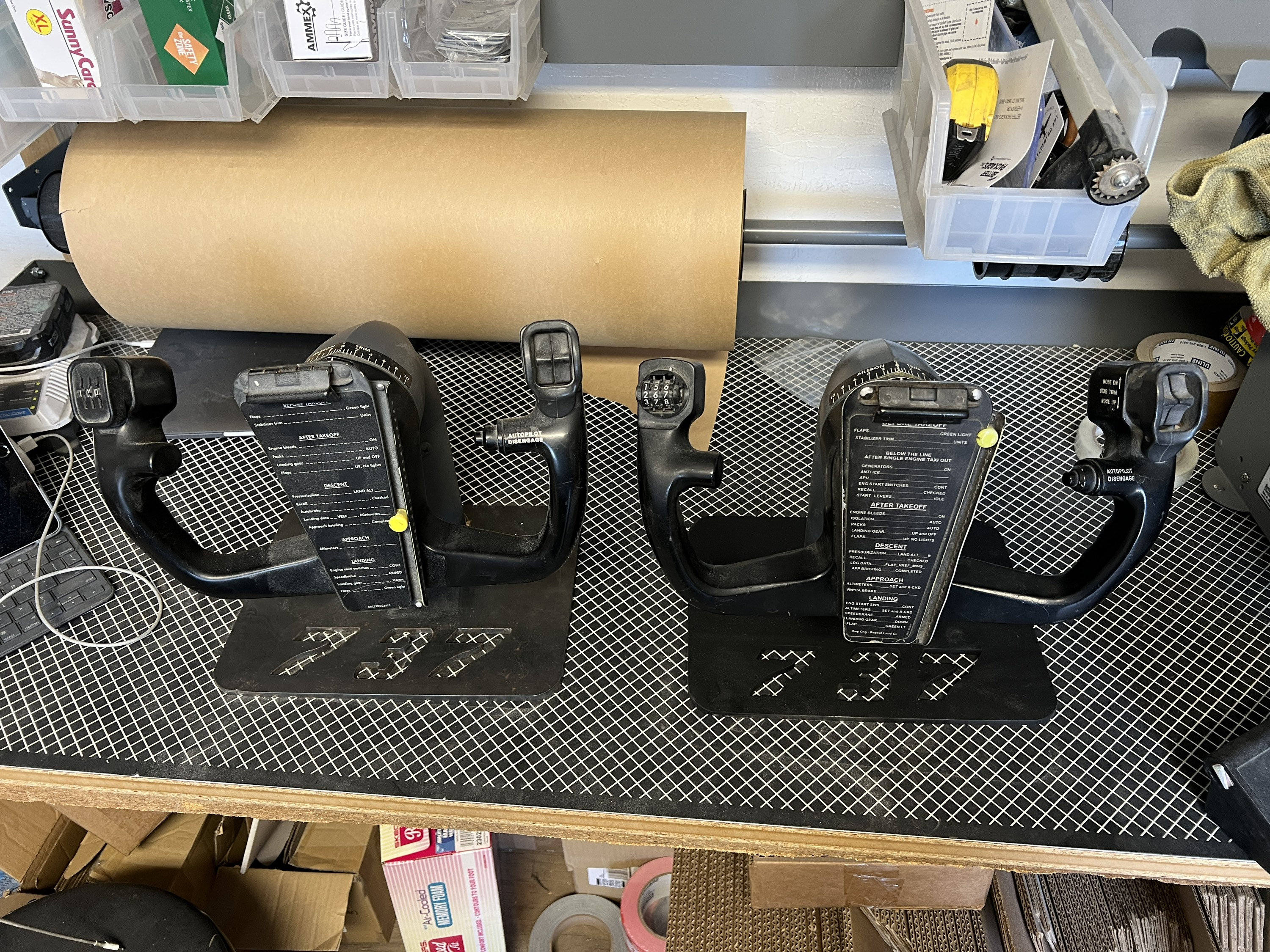 B737-700 Control Yoke Stands - Etsy Canada