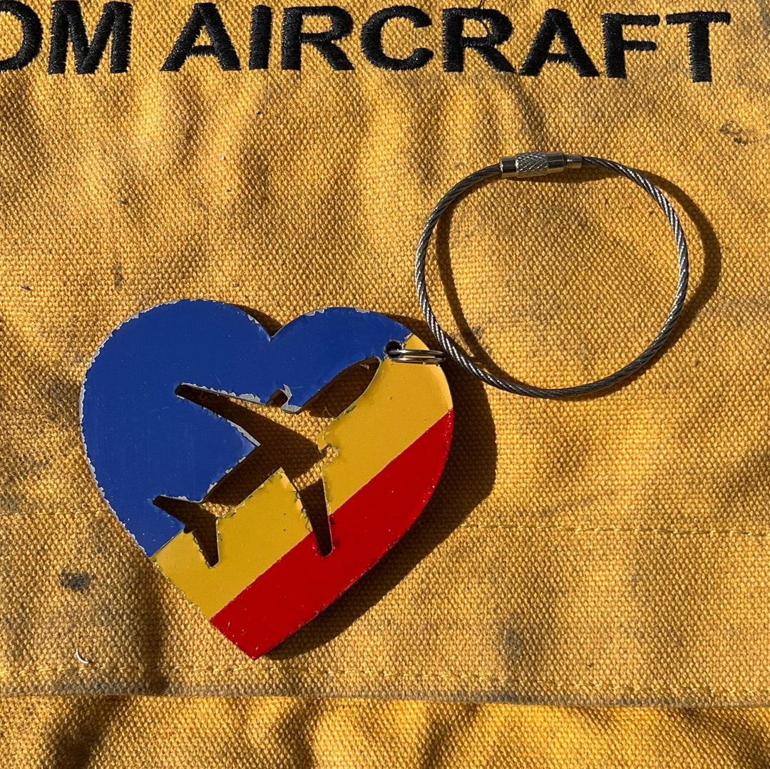Former Southwest Airlines Aircraft Skin Key Chain - Etsy