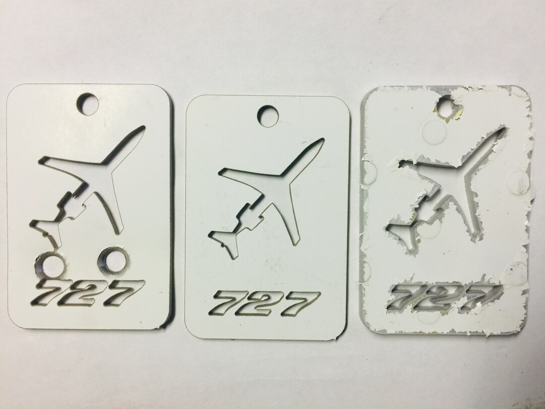 Former Fedex B727 Luggage Tag - Etsy